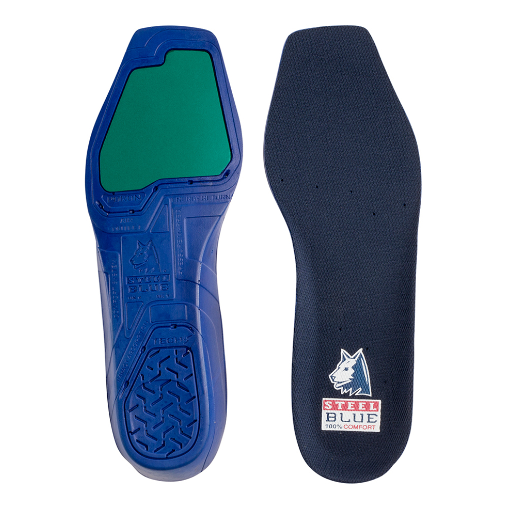 Work Boots Insole - Blue Heeler | Steel Blue US