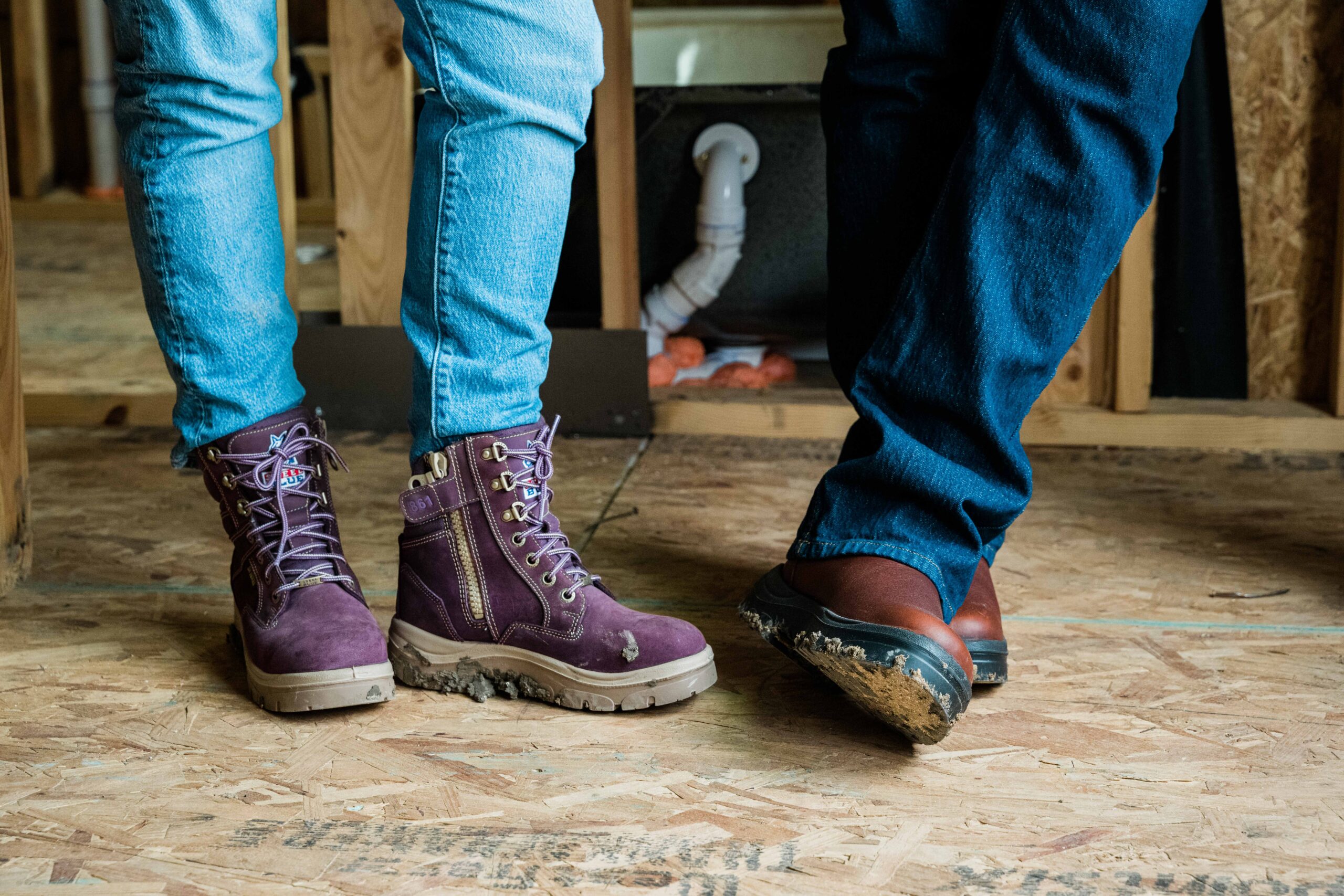 The Best Tradies Work Boots | Steel Blue Safety Boots for Trades